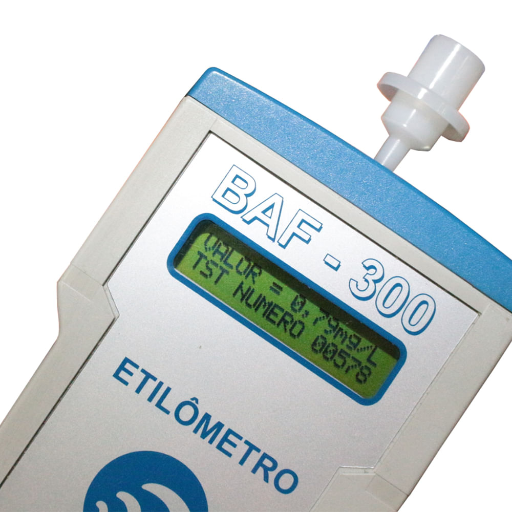 Bafômetro Etilômetro BAF300T com Impressora Térmica ITB-100 - Elec - dormed