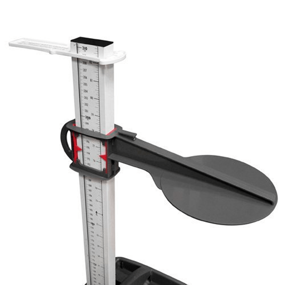 Estadiômetro Portátil c/ Base 14-205cm - MD - dormed